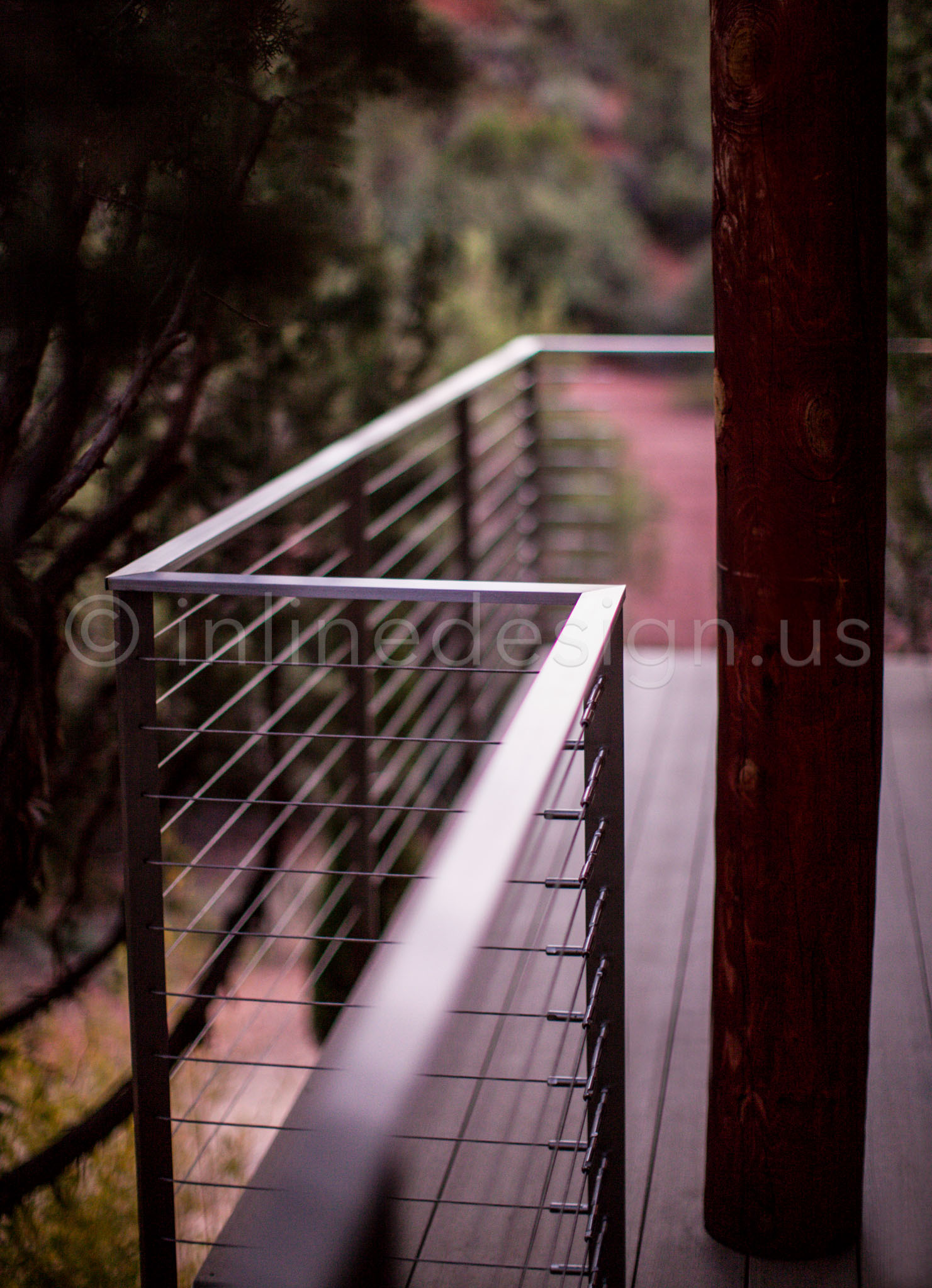 Arcadia Bar Cable Railing was Ingrid’s AZ Dream – Inline Design